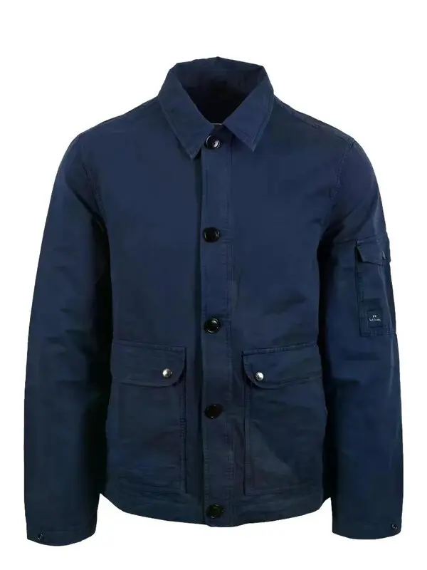 Paul Smith Multi-pocket Shirt Jacket - Blue