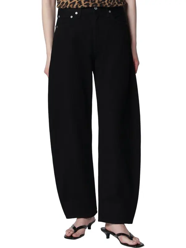 AGOLDE Luna Jeans In Cover Denim - Black