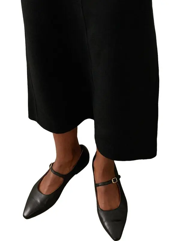 FLATTERED Camila Leather Mary Jane - Noir