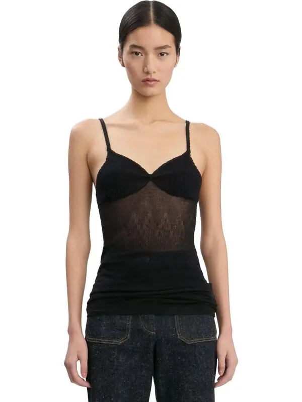 Victoria Beckham Cami Top - Black