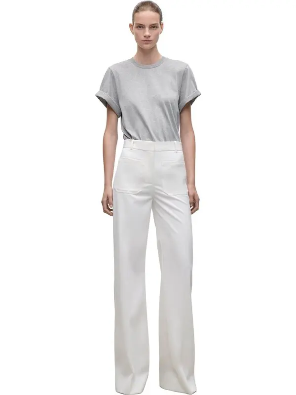 Victoria Beckham Alina Trousers - Ivory