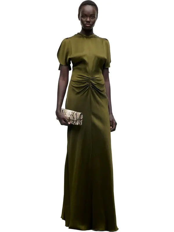 Victoria Beckham Isabella Gown - Green