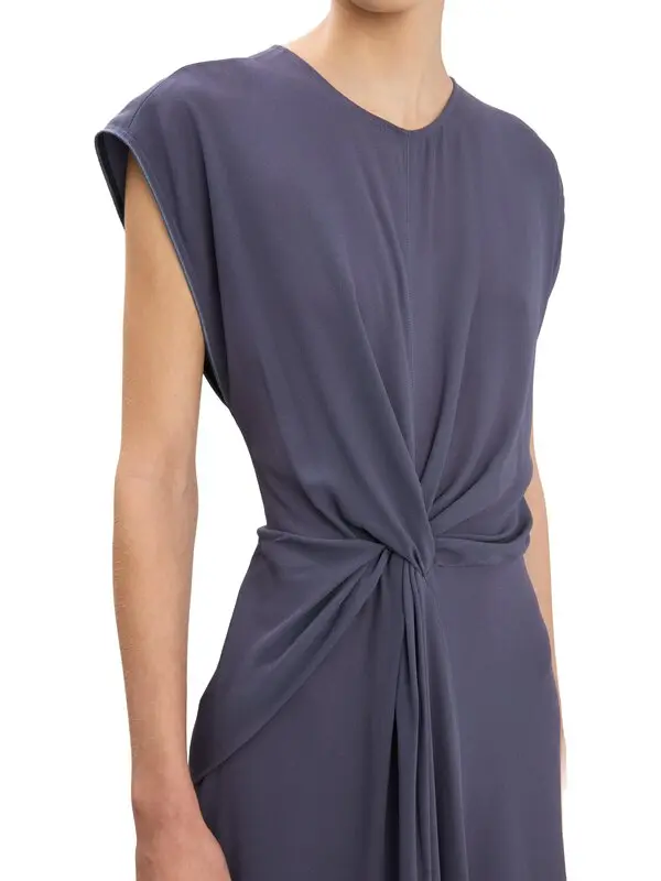 Victoria Beckham Aria Midi Dress - Eclipse