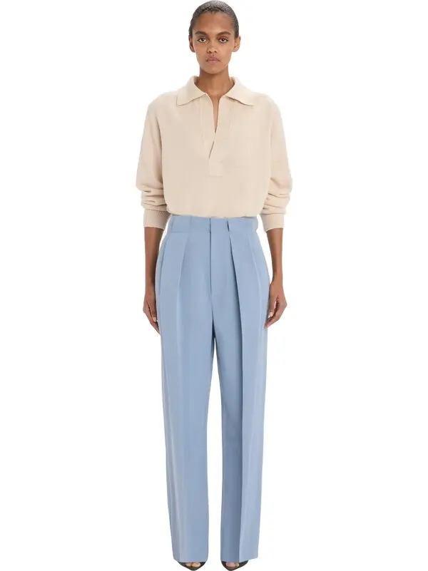 Victoria Beckham Tailored Trousers - Blue