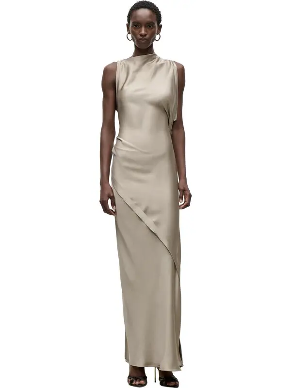 Victoria Beckham Kyra Gown - Light Grey
