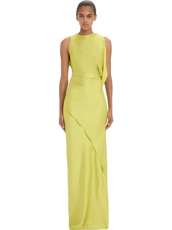 Victoria Beckham Kyra Gown - Yellow