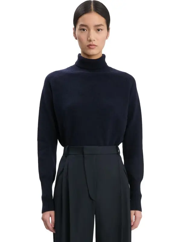 Victoria Beckham Lambswool Marie Jumper - Navy