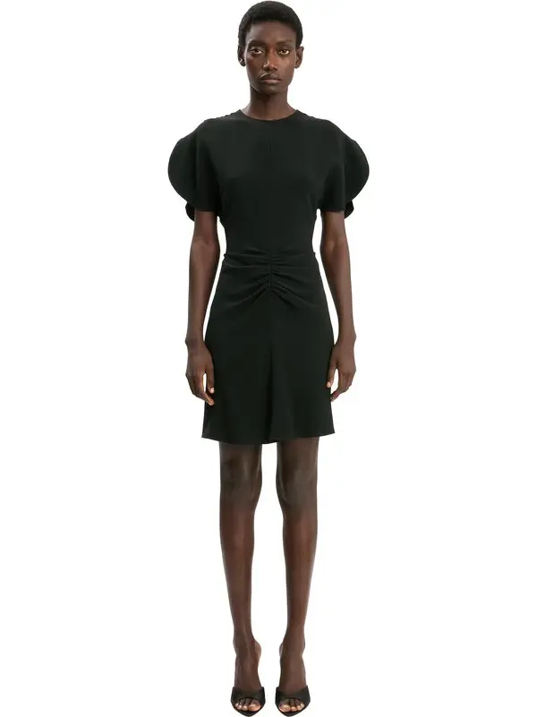 Victoria Beckham Bela Mini Dress - Black