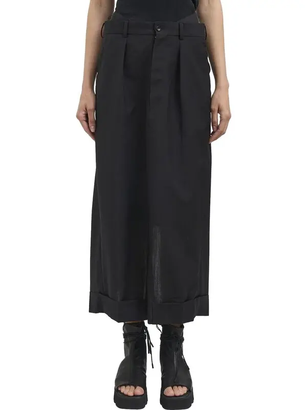 Junya Watanabe Wool Pencil Skirt - Black