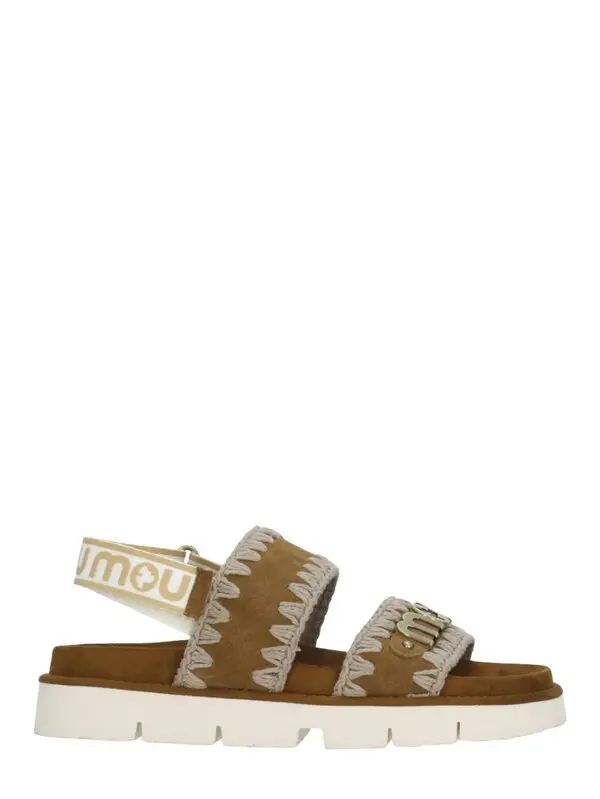Mou Heeled Sandal - Brown
