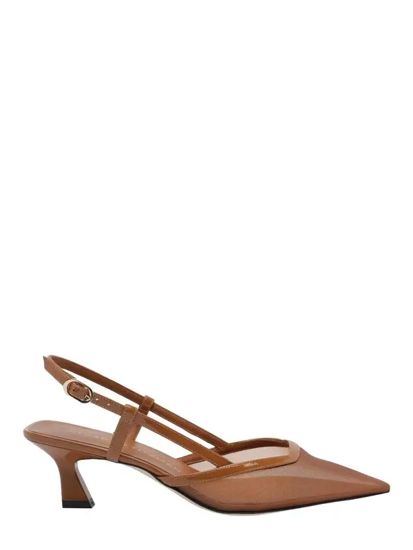 STUART WEITZMAN Slingback Pumps - Brown