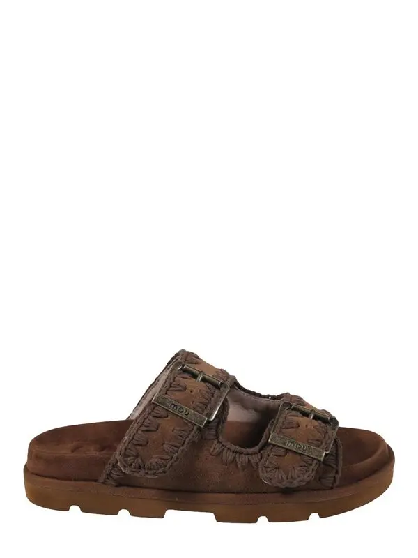 Mou Heeled Sandal - Brown