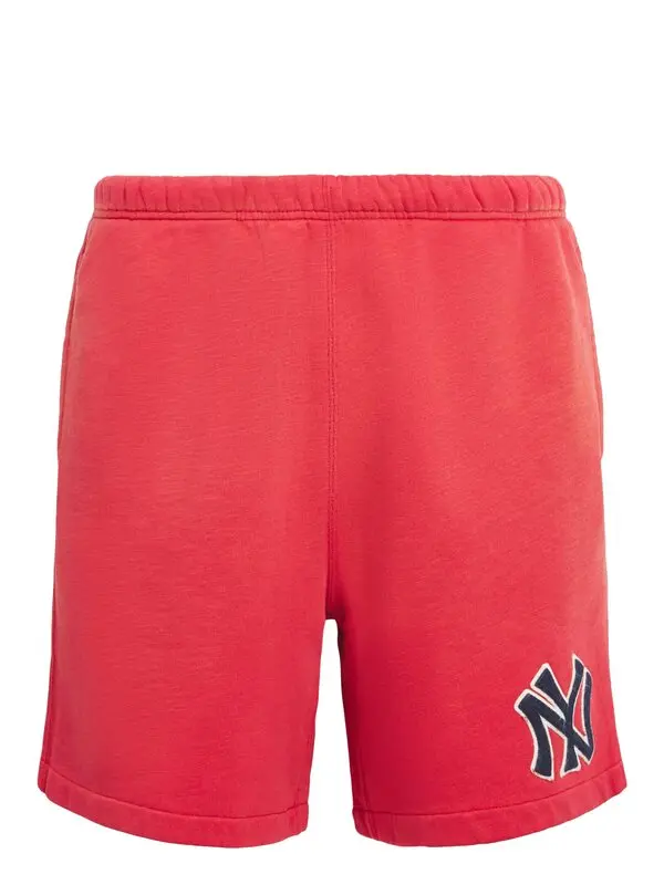 Polo Ralph Lauren X Yankees Cotton Sweat Shorts - Red