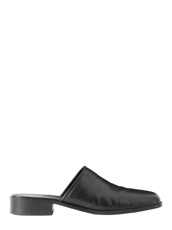 Studio Nicholson Barlow Leather Mules - Black