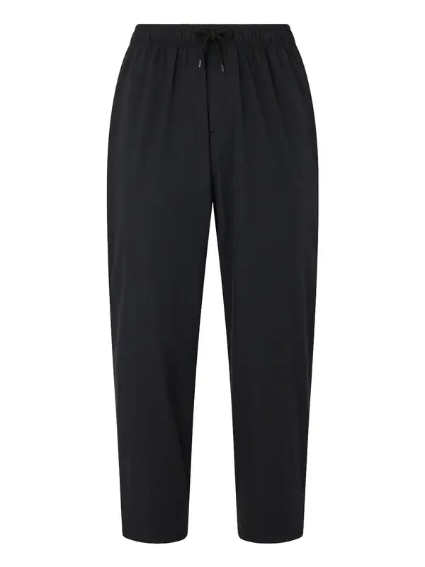 WTAPS Straight-leg Ripstop Drawstring Trousers - Black