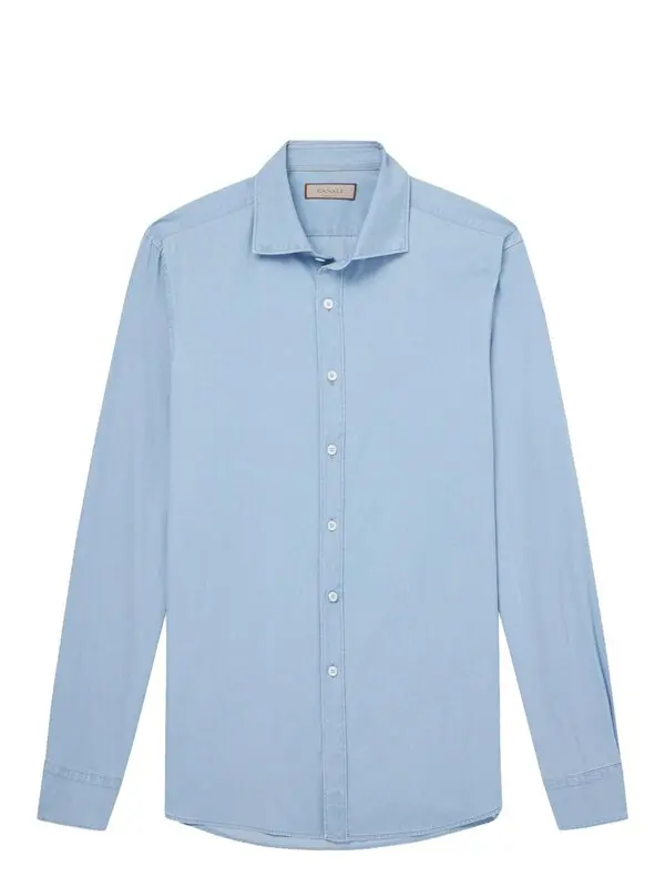 Canali Denim Shirt - Blue