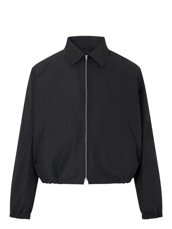 JIL SANDER Shell Blouson Jacket - Black
