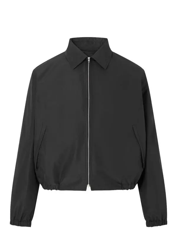 JIL SANDER Shell Blouson Jacket - Black