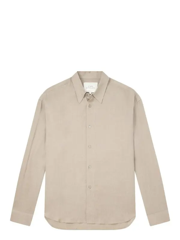 Studio Nicholson Rafe Linen Shirt - Neutrals