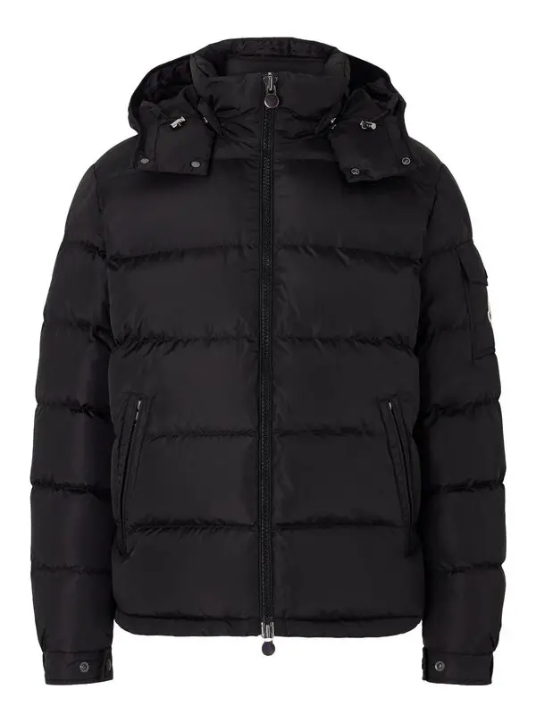 Moncler Maya Quilted Shell Down Jacket - Black