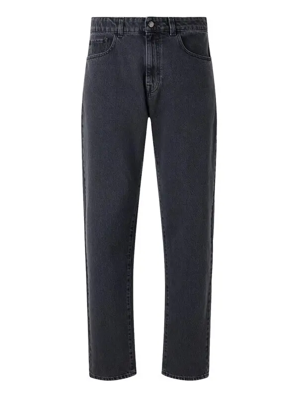 Canali Straight-leg Jeans - Black