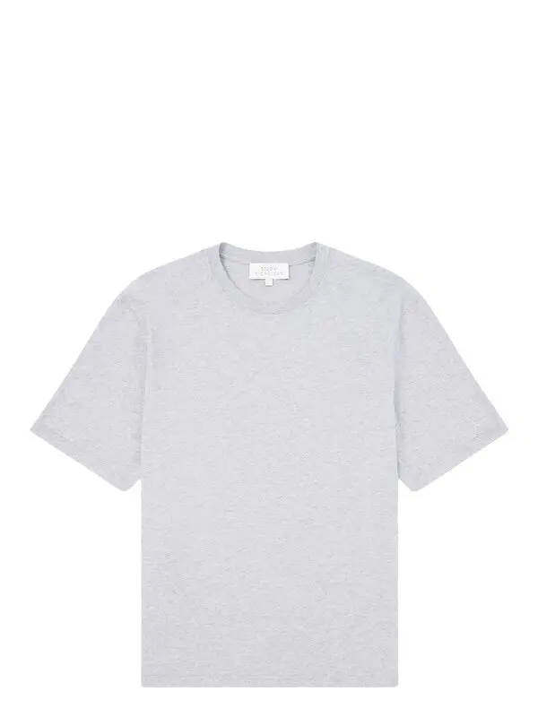 Studio Nicholson Bric Cotton-jersey T-shirt - Gray