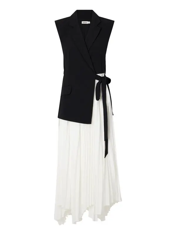 Simkhai Helena Combo Blazer Midi Dress - Multi