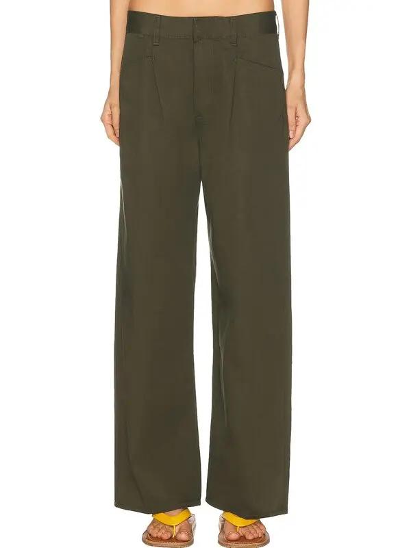Citizens Of Humanity Velha Trousers - Moss