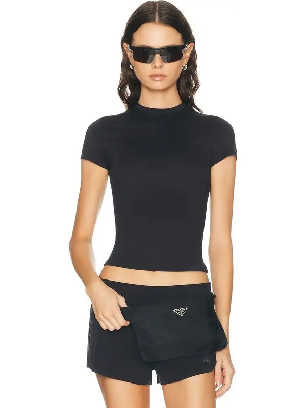NIKESKIMS Matte Baby Short Sleeve Tee - Obsidian