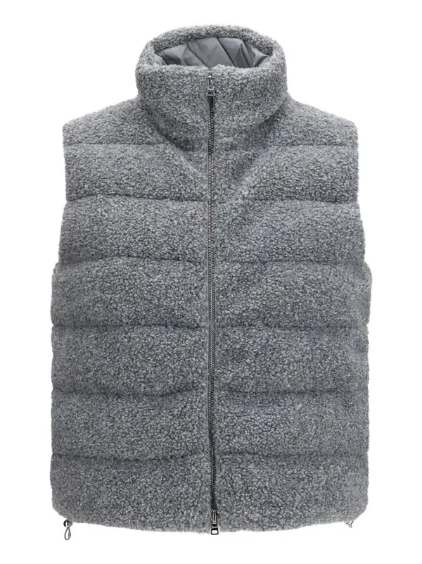 Herno Padded Vest - Grey
