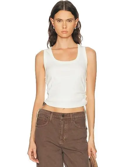 Burberry Tie Side Tank Top - Chalk