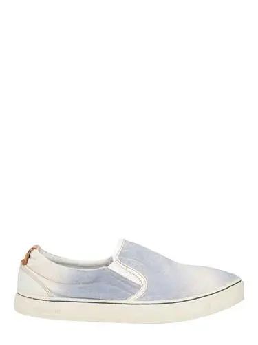 SATORISAN Textile Fibers And Soft Leather Slip-on Sneakers - Blue