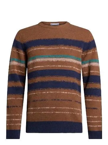 JACOB COHЁN Virgin Wool Sweater - Brown