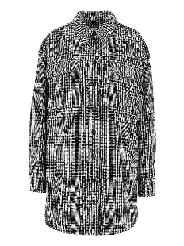 Stella McCartney Prince Of Wales Wool Overshirt - Multicolor