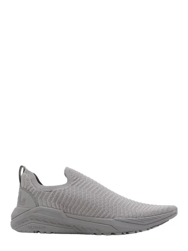 Apl Techloom Traveler Chevron-knit Sneakers - Grey