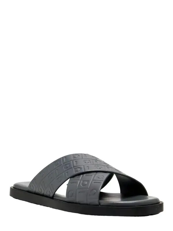 FERRAGAMO Crossover Sandals - Grey