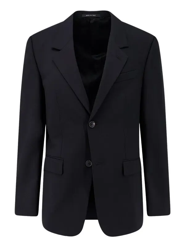 Balenciaga Standard Tailored Wool Blazer - Black