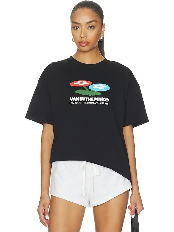 VANDYTHEPINK Graphic T-shirt - Black