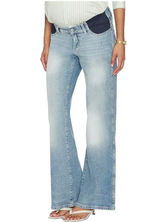 DL1961 Desi Boot Maternity Jeans - Blue