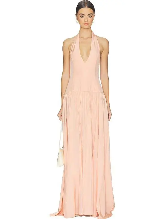 SHANI SHEMER Astrid Maxi Dress - Blush