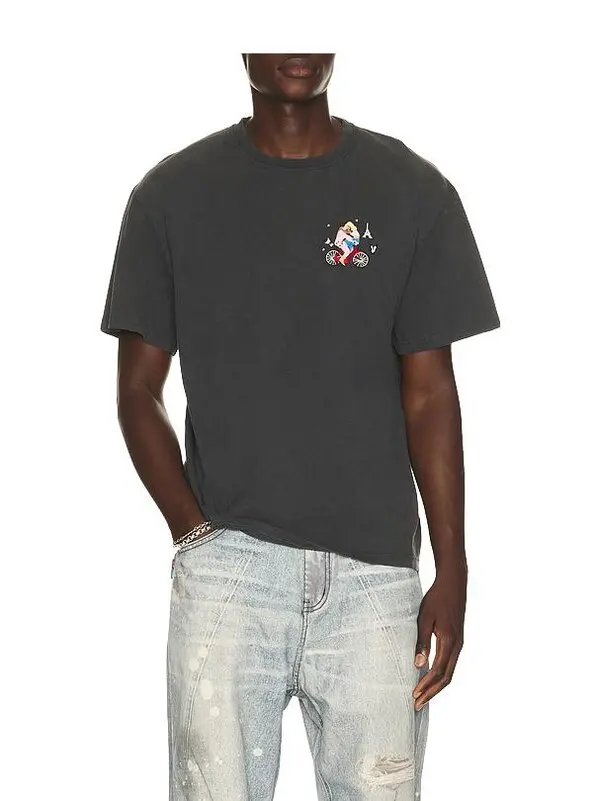 CARNE BOLLENTE Velo Valentine Tee In . Also - Black