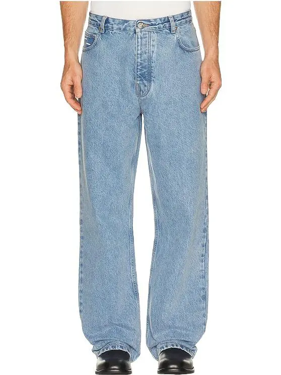 Filling Pieces Denim Pants - Blue