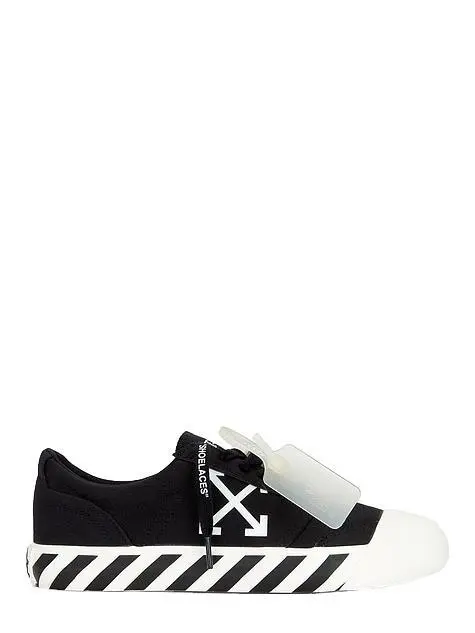 Off-White Vulcanized Undercut Sneaker - Black
