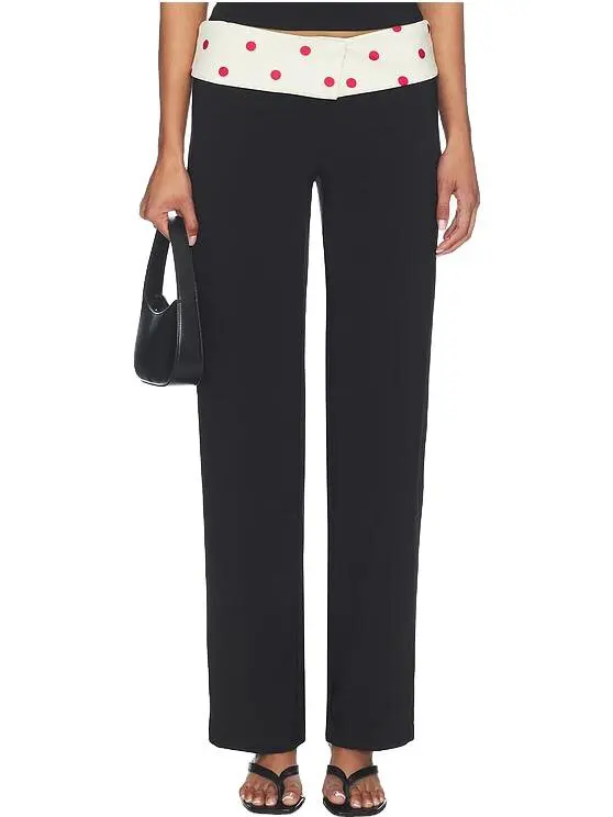 MORE TO COME Angee Pant - Black
