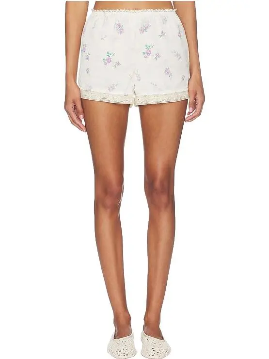 MAUDE CLUB X Revolve Jarvis Short - White