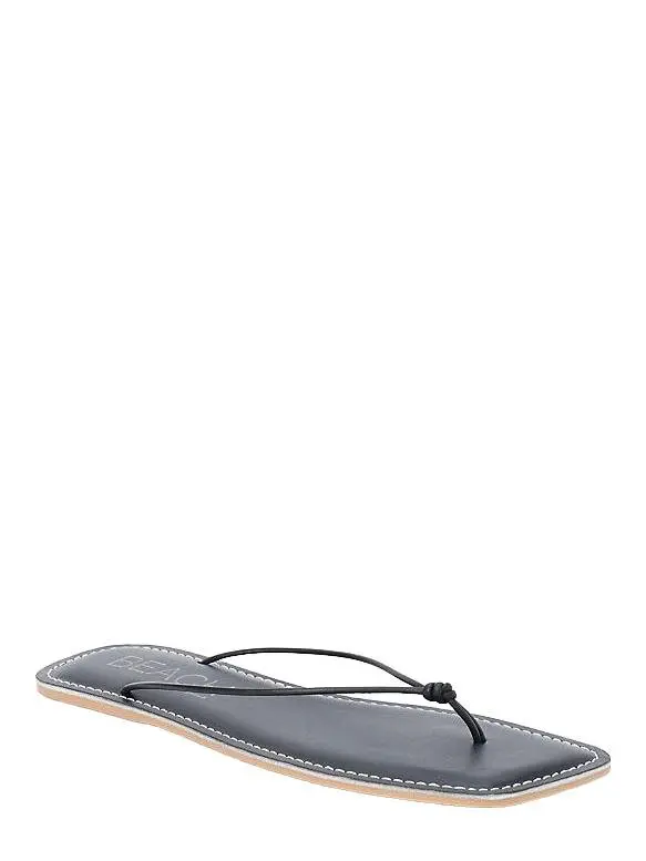 Matisse Ray Thong Sandals - Black