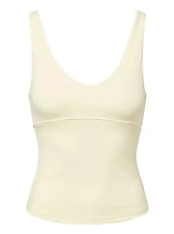 TALA Skinluxe Contrast Piping Stretch-woven Vest - Lemon Yellow