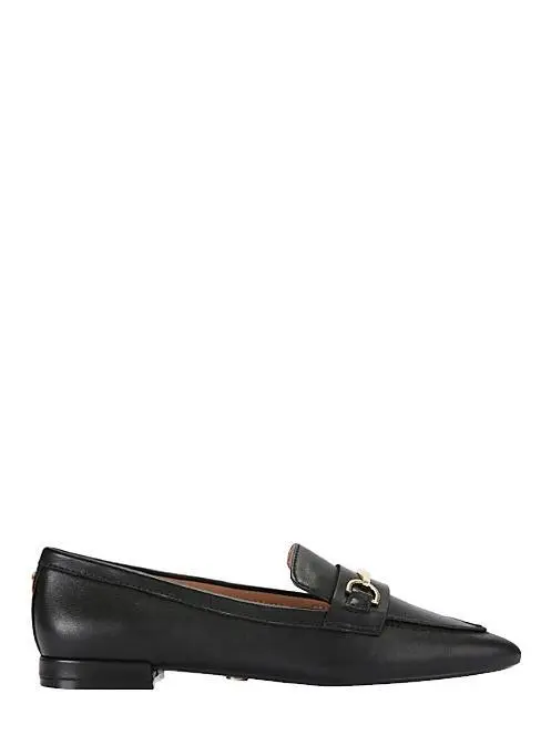 Carvela Passo Leather Loafers - Black
