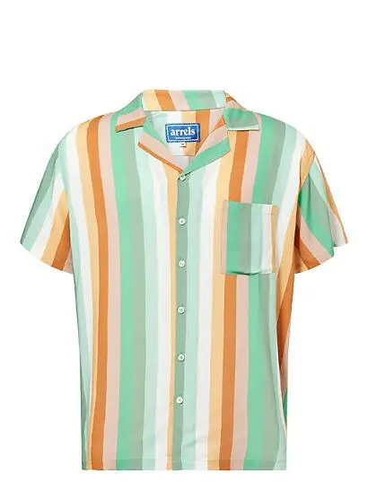 ARRELS BARCELONA Beach House Striped Woven Shirt - Multicolour