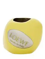 Loewe Brass Lemon Charm With Enamel Detail - Yellow
